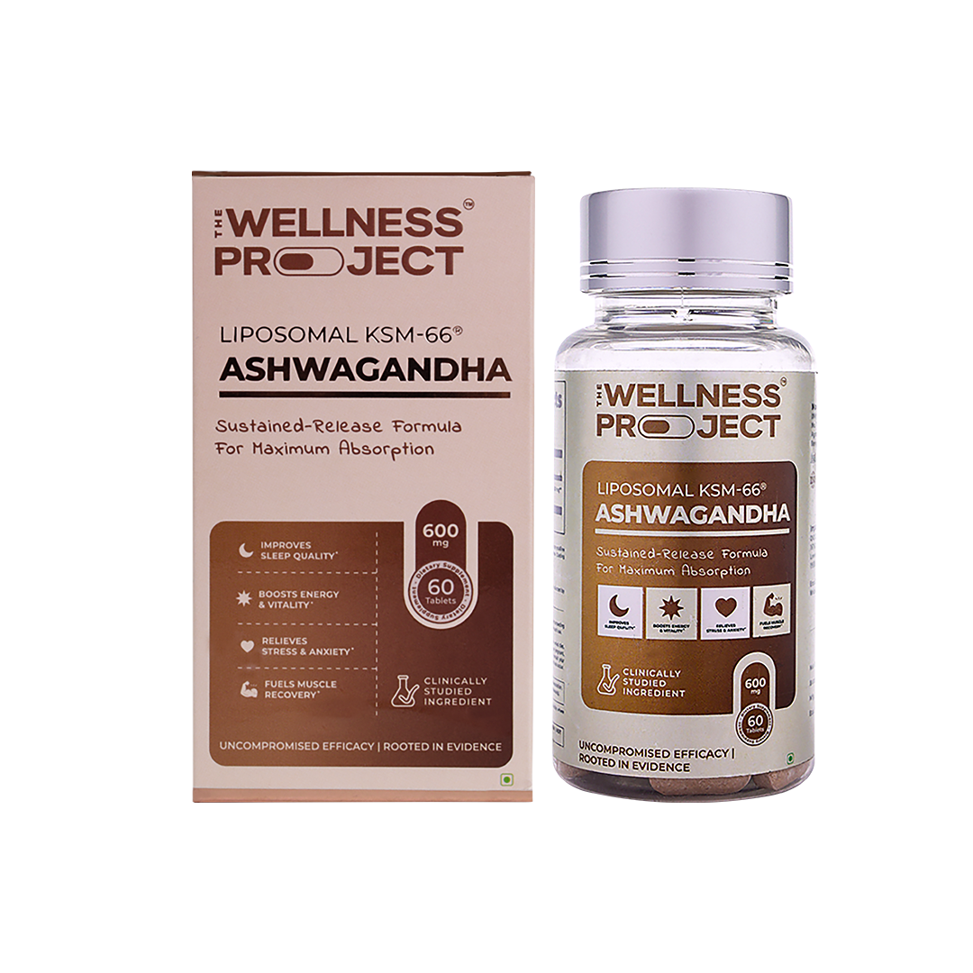 Liposomal KSM-66® Ashwagandha Tablets (600mg) - 2 month pack – The ...